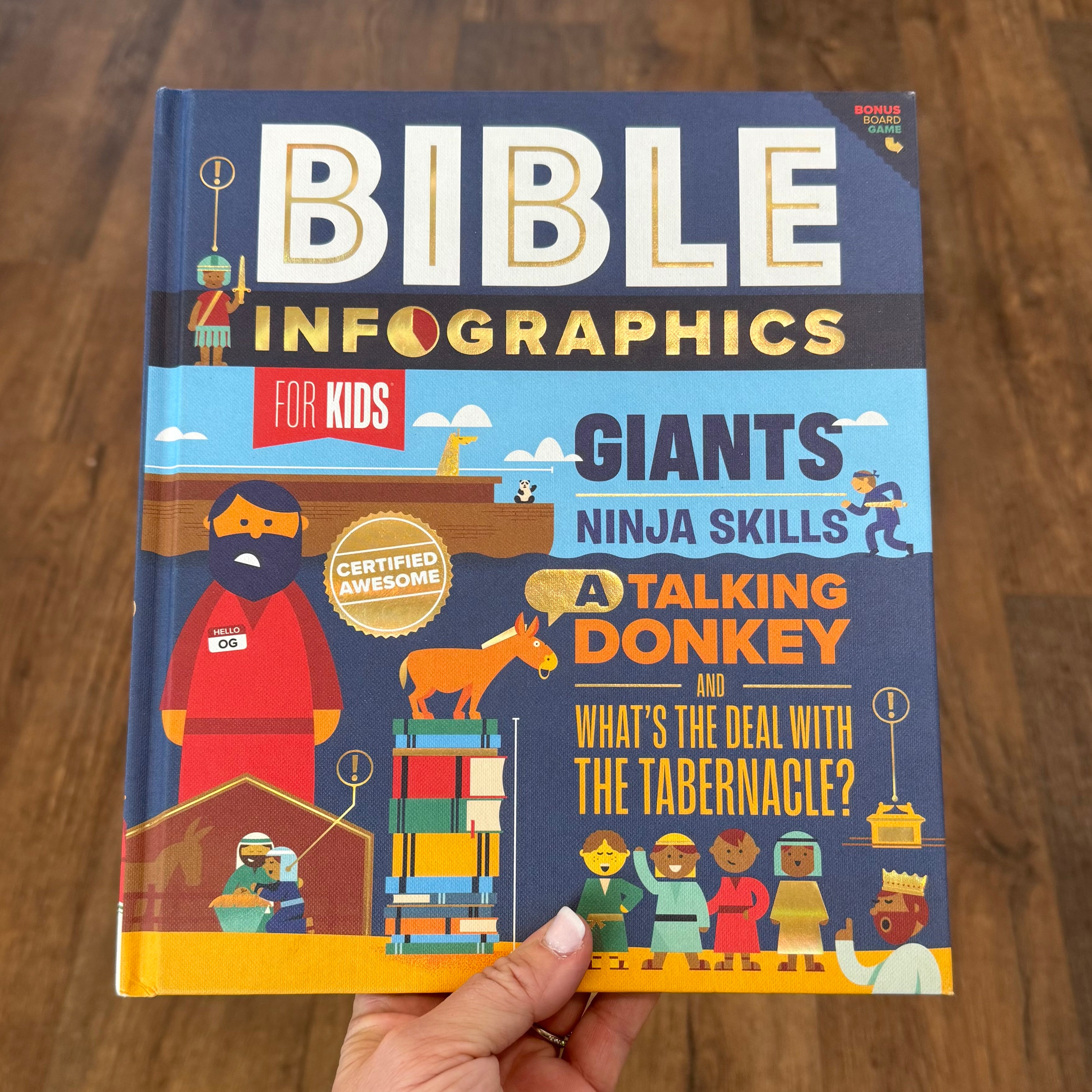 Bible Infographics for Kids: Volume One – Lovely & True Faith Boutique