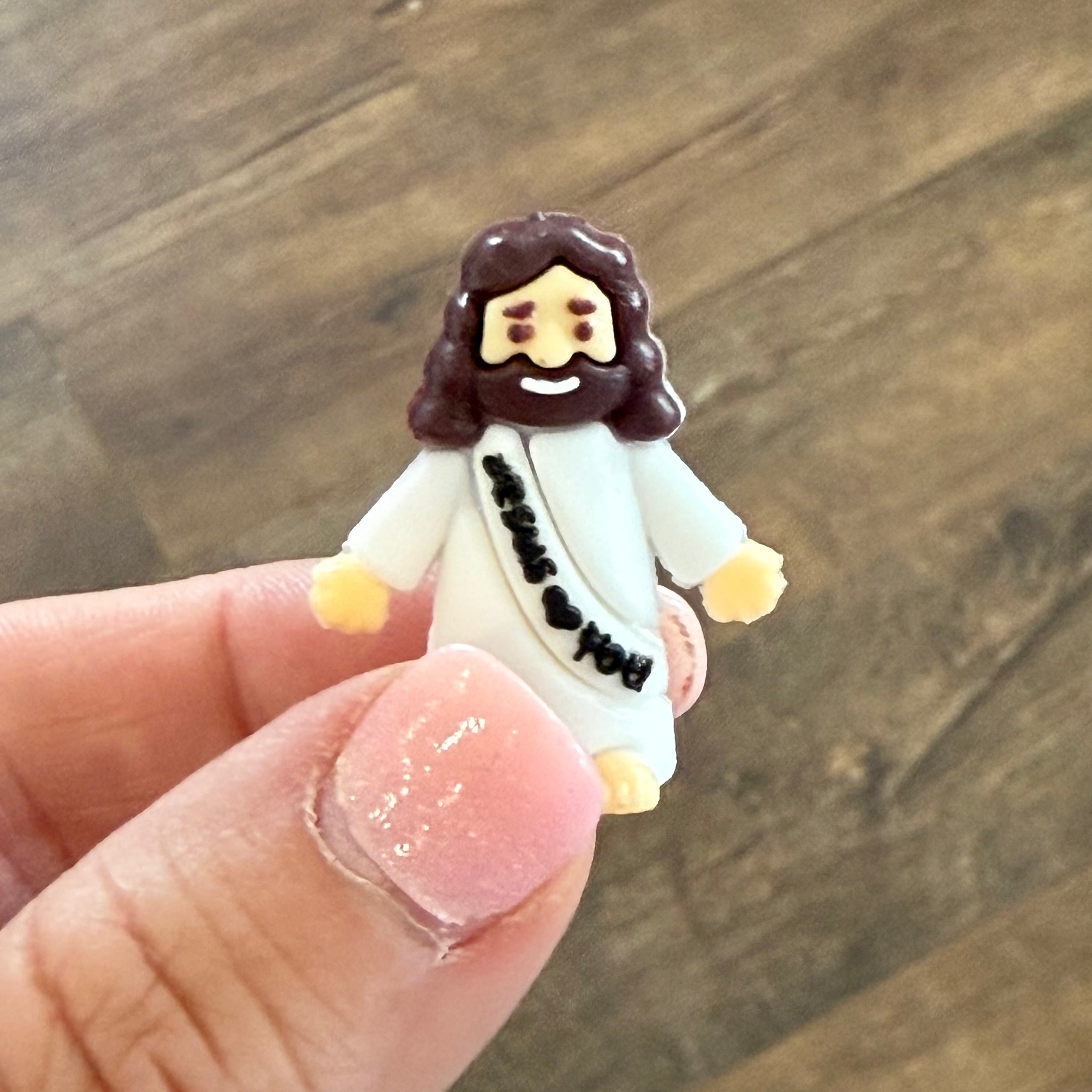 Mini Jesus Figures | Assorted Colors – Lovely & True Faith Boutique